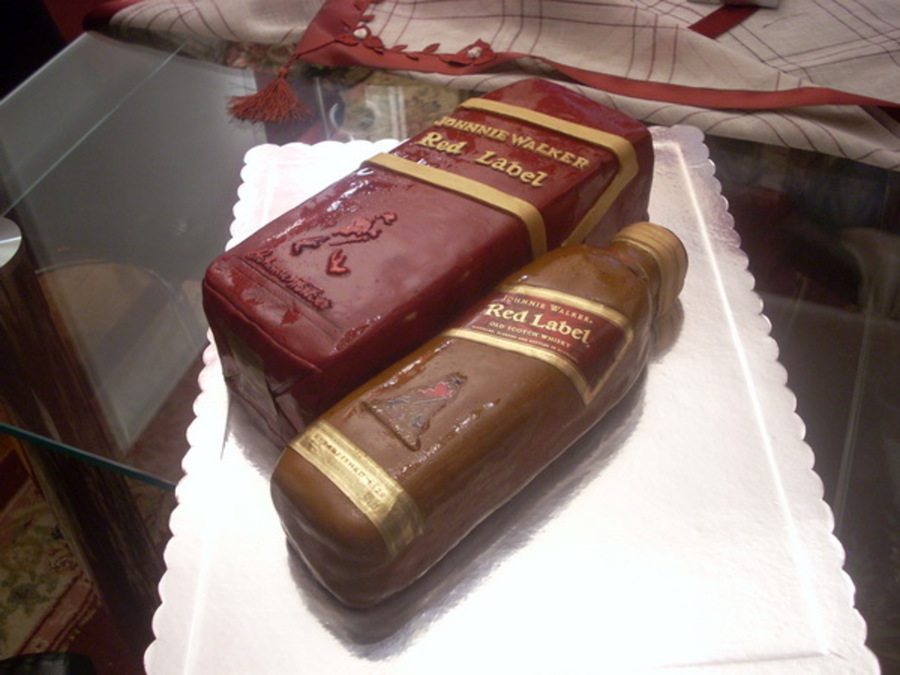 Johnnie Walker Cake - CakeCentral.com