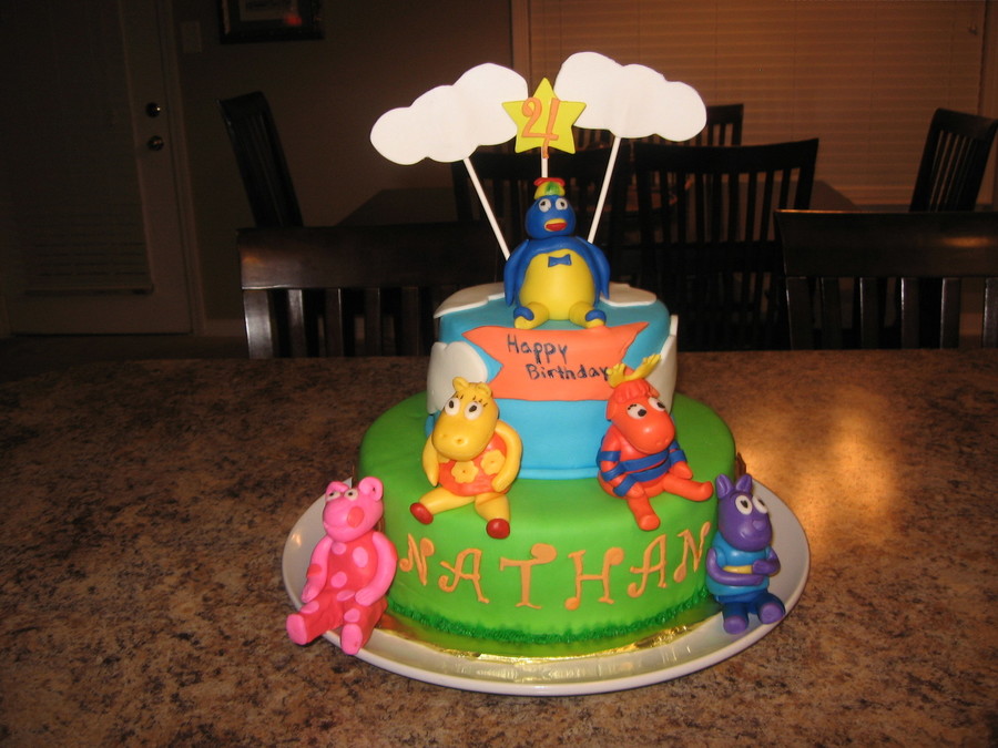Backyardigans Cake - CakeCentral.com