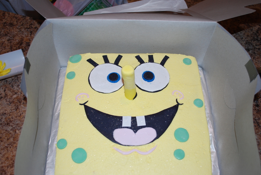 Sponge Bob Square Pants - CakeCentral.com