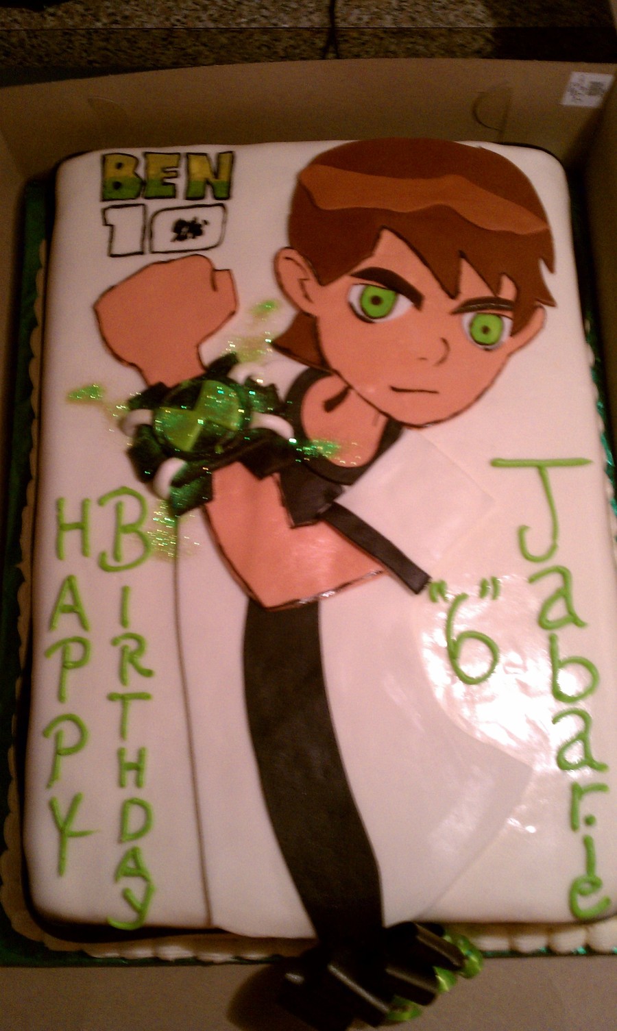 Ben 10 Cake - CakeCentral.com