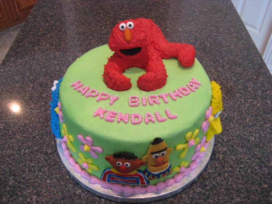 Sesame Street Birthday Cake - CakeCentral.com