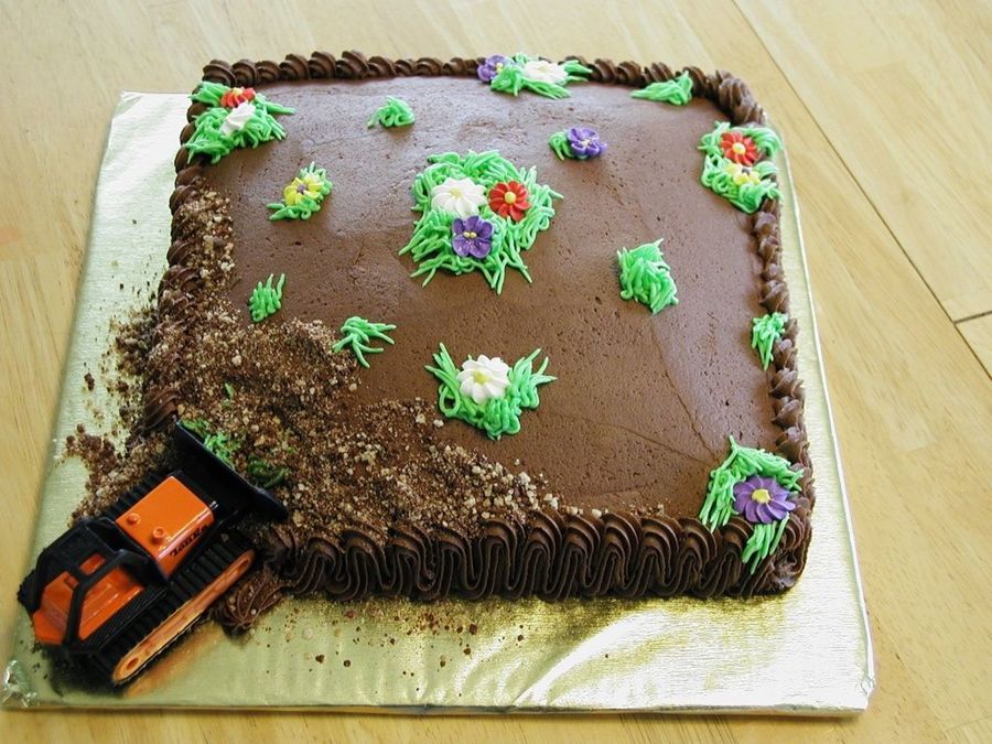 Groundbreaking Cake For New Building At Church - CakeCentral.com