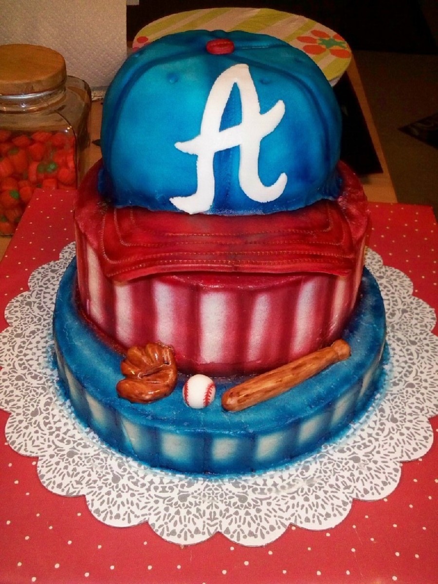 Atlanta Braves Cake - CakeCentral.com