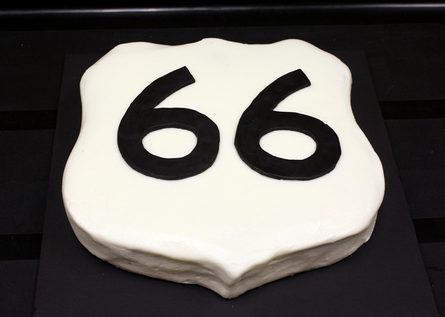 Route 66 Cake - CakeCentral.com