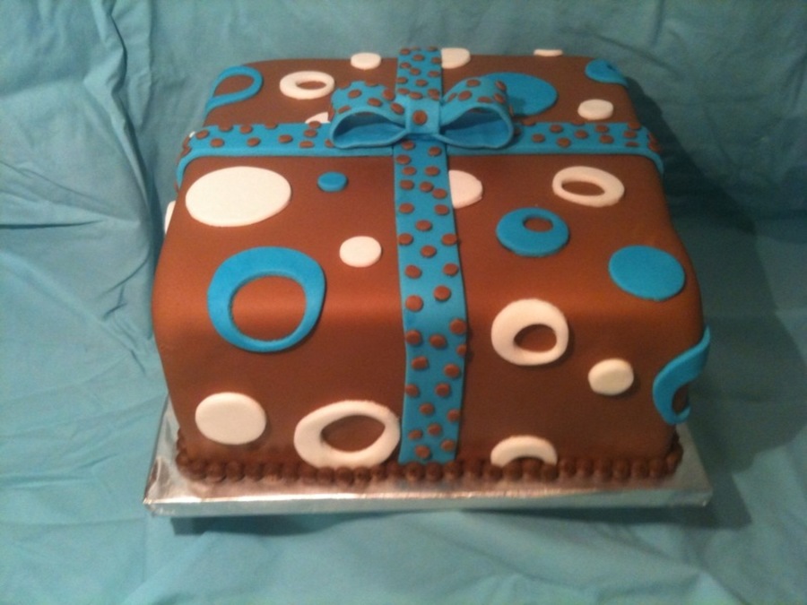 Chocolate Fondant Cake - CakeCentral.com