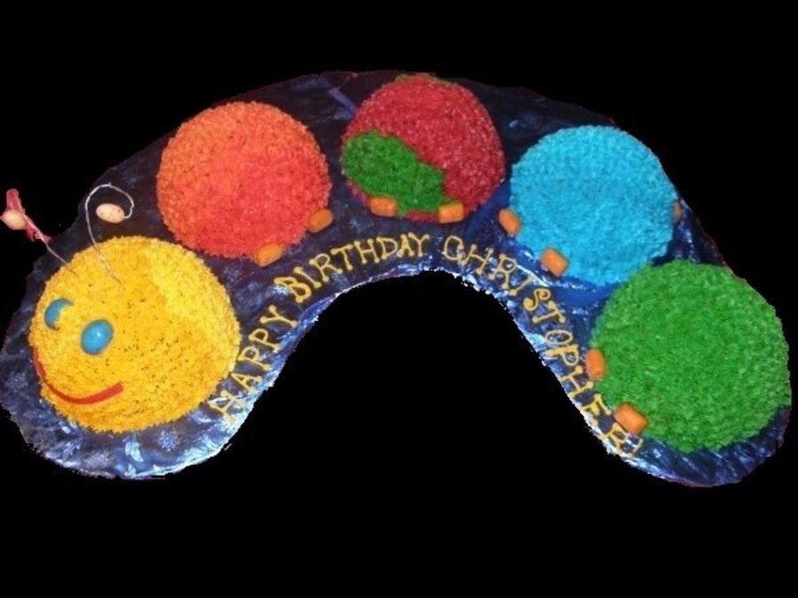 Caterpillar Cake - CakeCentral.com