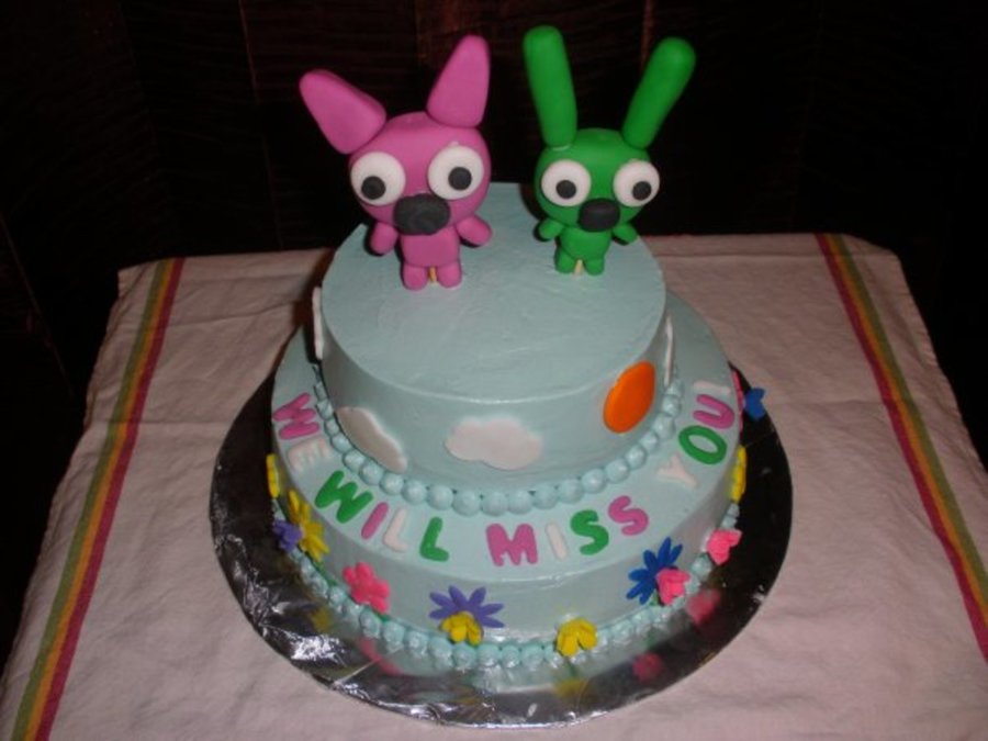 Farewell Hoops And Yoyo Cake - CakeCentral.com