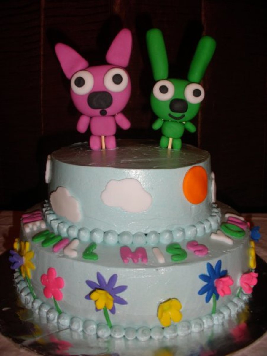 Farewell Hoops And Yoyo Cake - CakeCentral.com