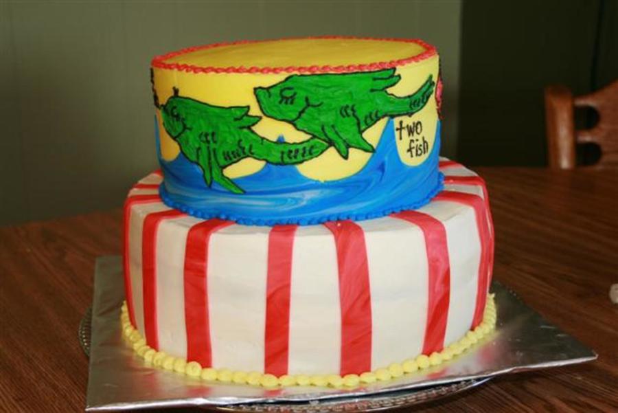 One Fish, Two Fish, Dr. Seuss - CakeCentral.com