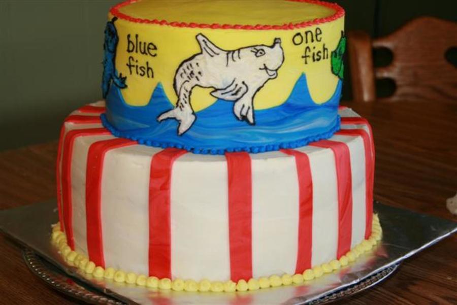 One Fish, Two Fish, Dr. Seuss - CakeCentral.com