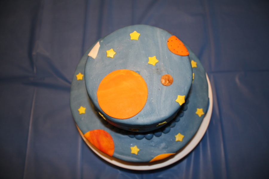 Outer Space Cake - CakeCentral.com