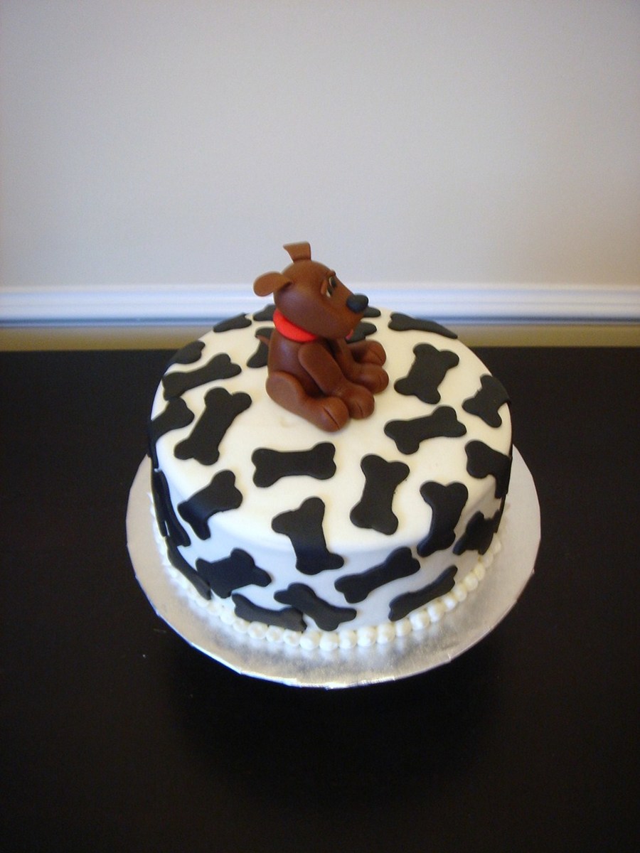Dog Bone Cake - CakeCentral.com