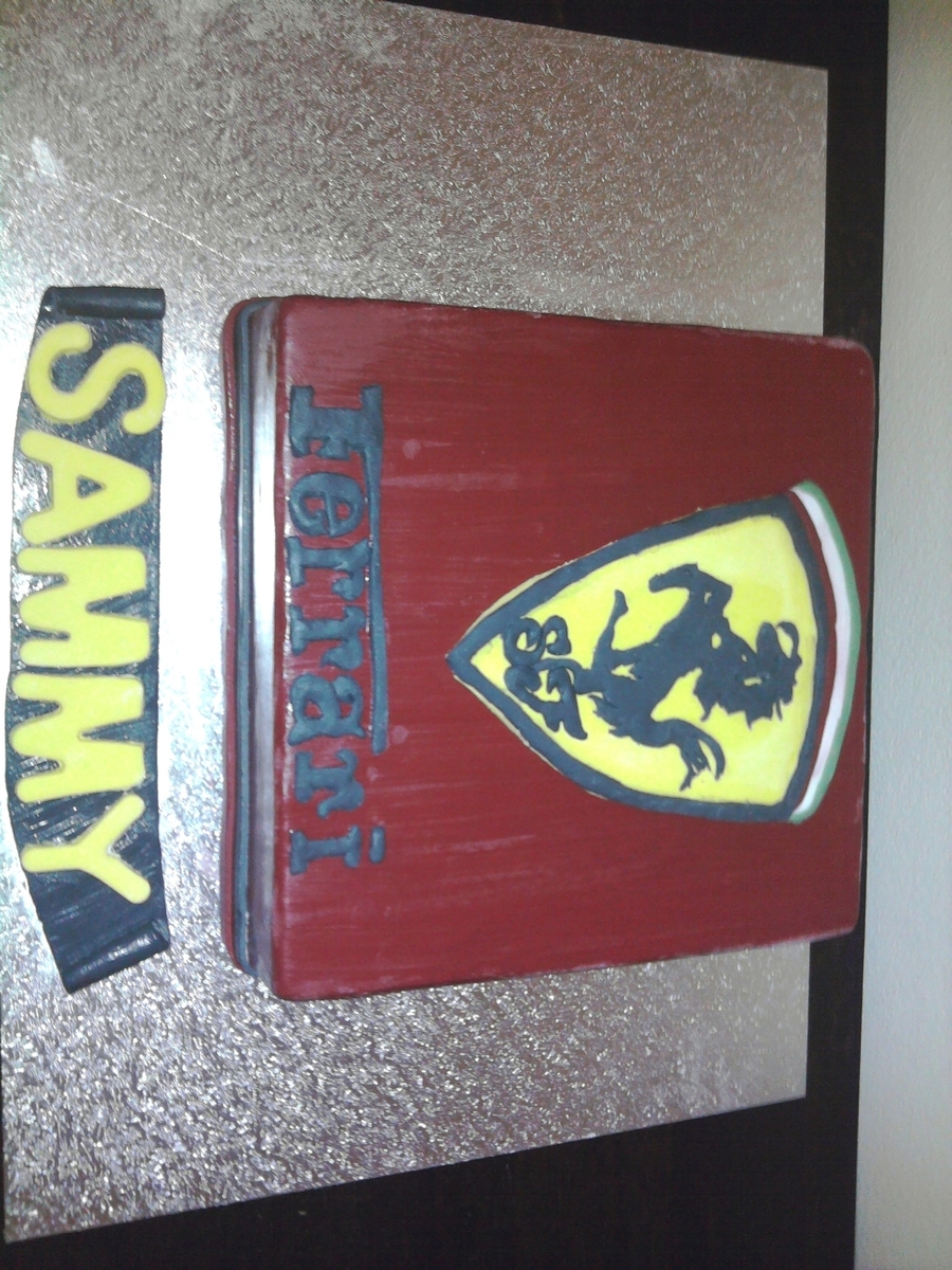 Ferrari Cake - CakeCentral.com