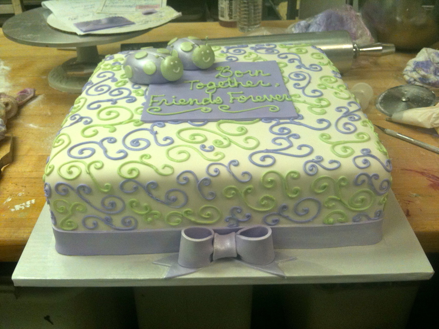 Twin Lady Bugs - CakeCentral.com