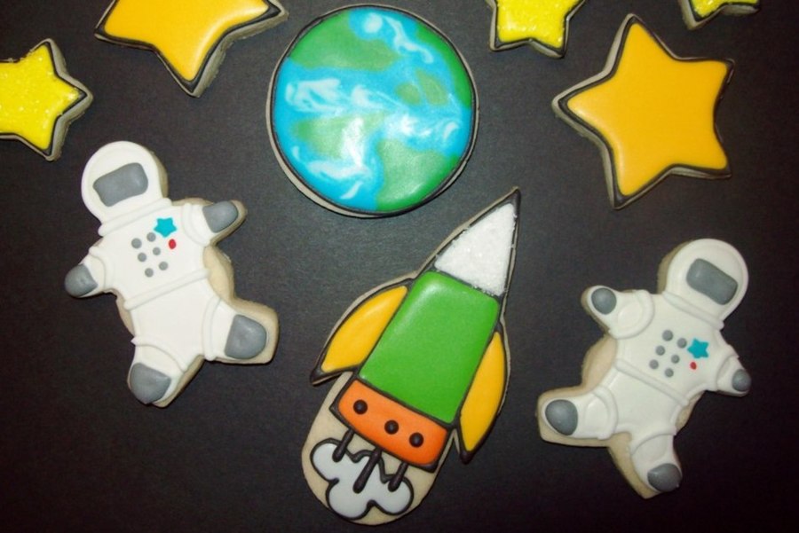 Space Cookies - CakeCentral.com