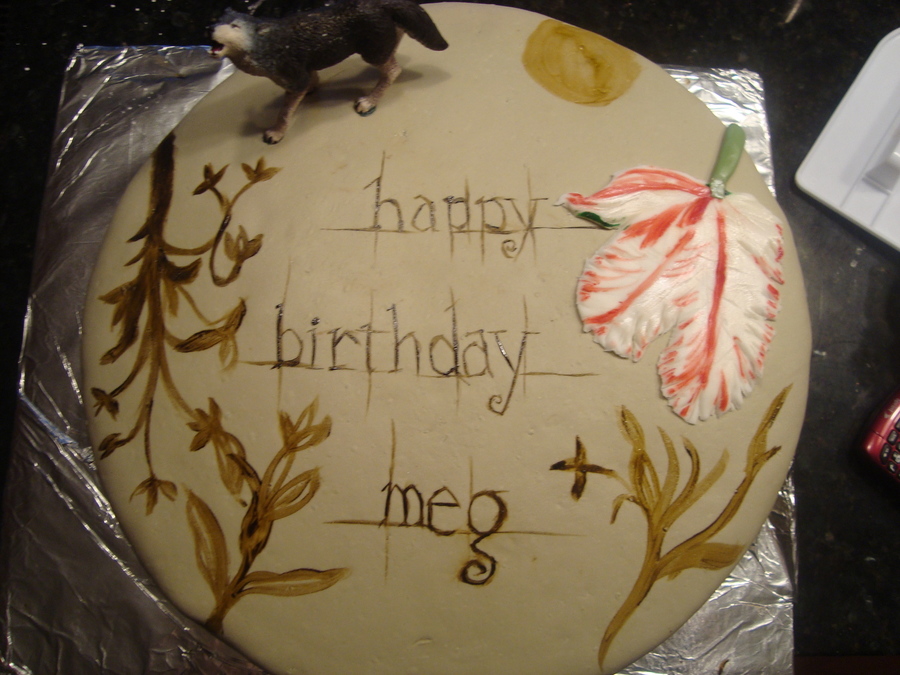 New Moon Inspired Birthday Cake - CakeCentral.com