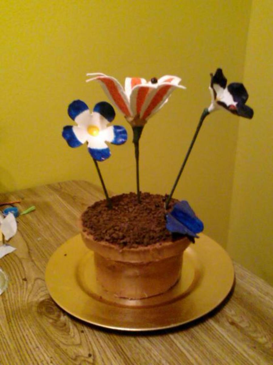 Flower Pot - CakeCentral.com