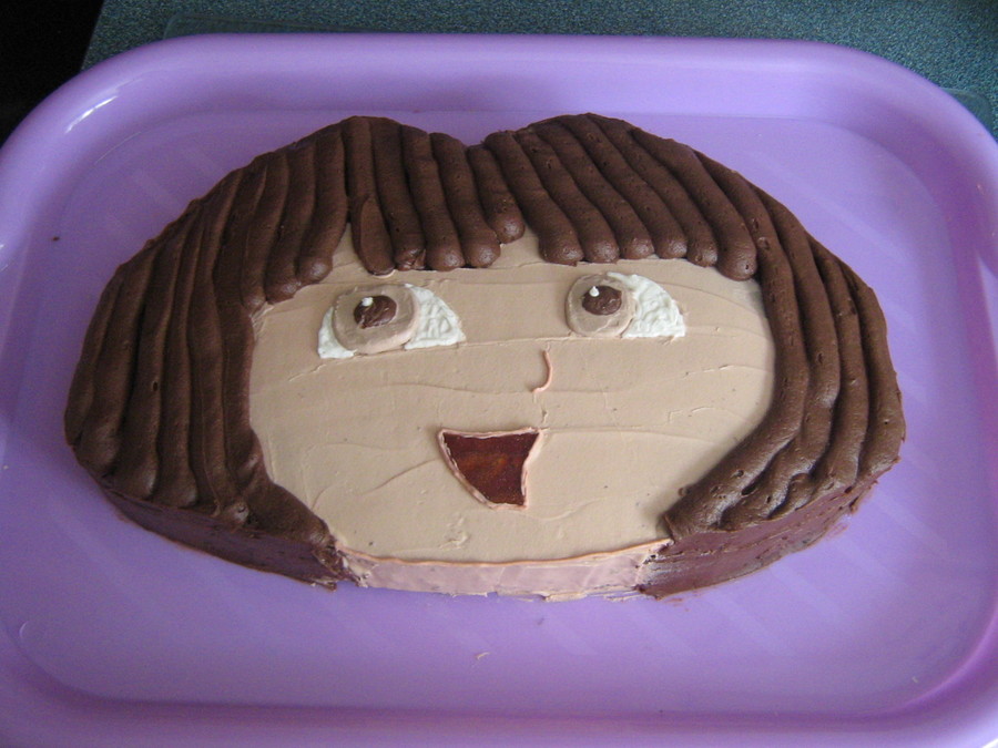 Dora Head - CakeCentral.com