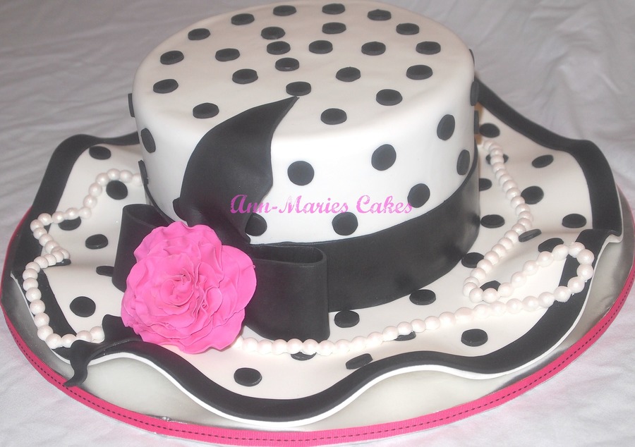 Lady's Hat Cake - CakeCentral.com