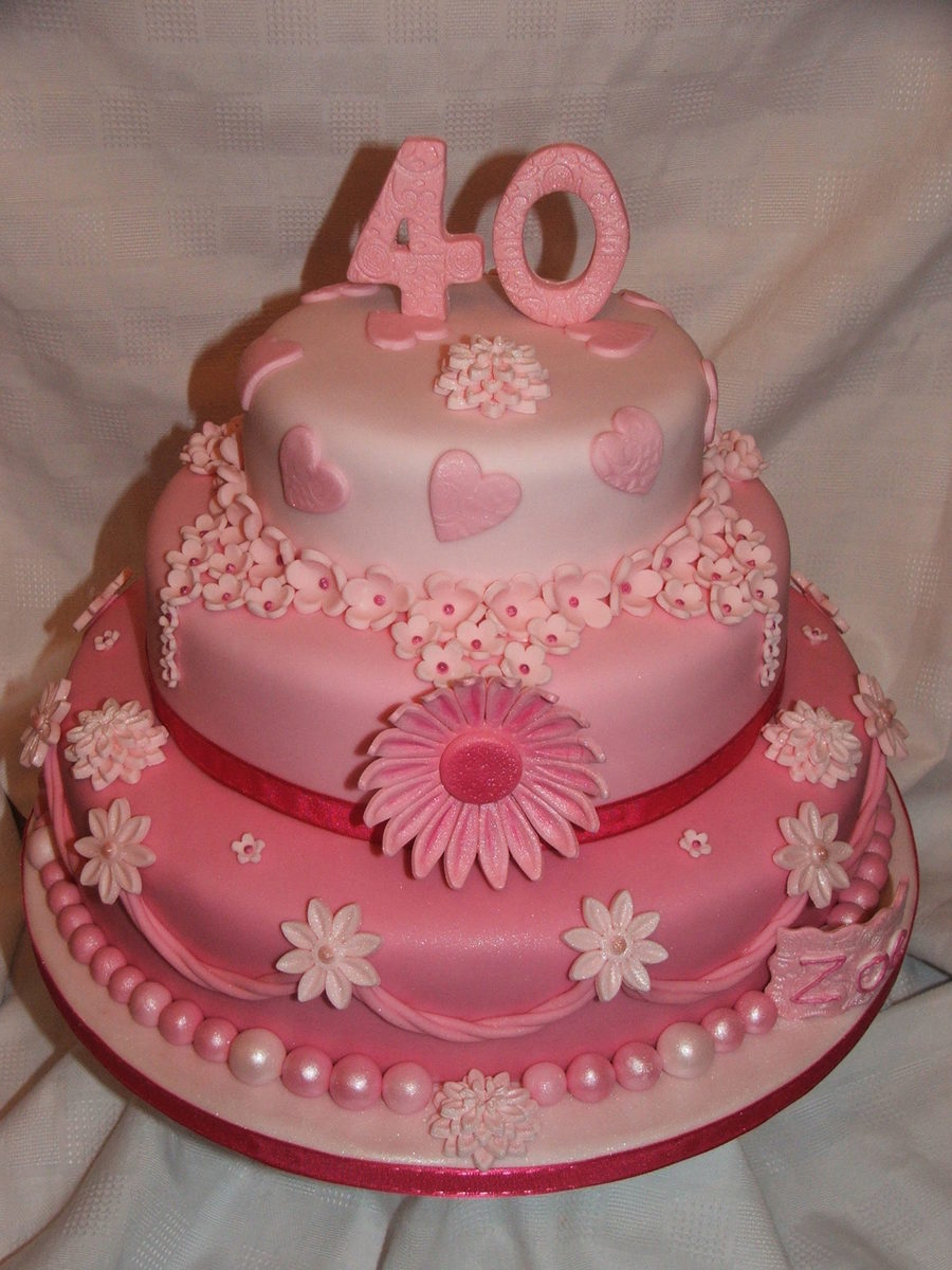 Zoe Birthday Cake - CakeCentral.com