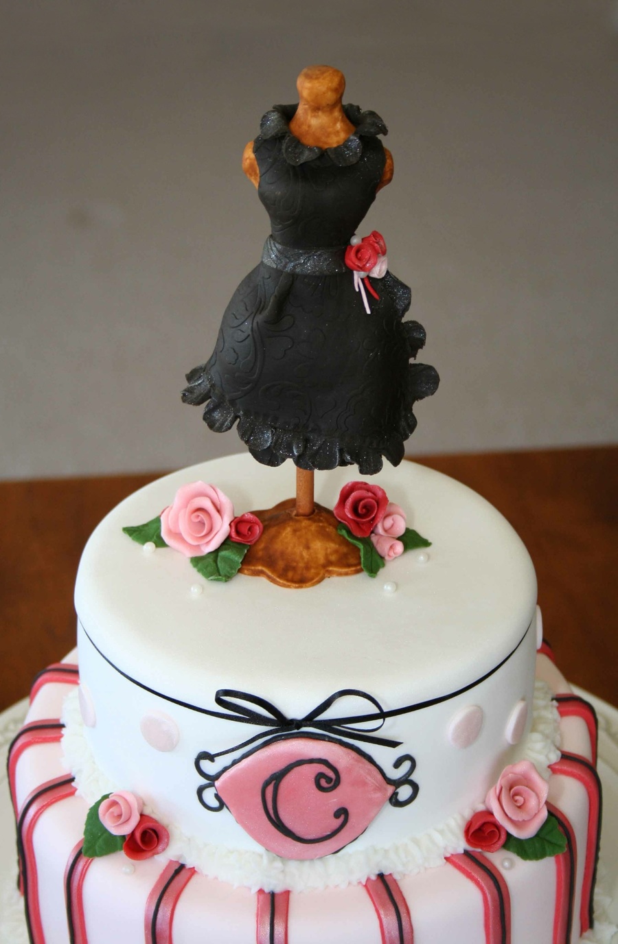 Dress Form Cake - CakeCentral.com