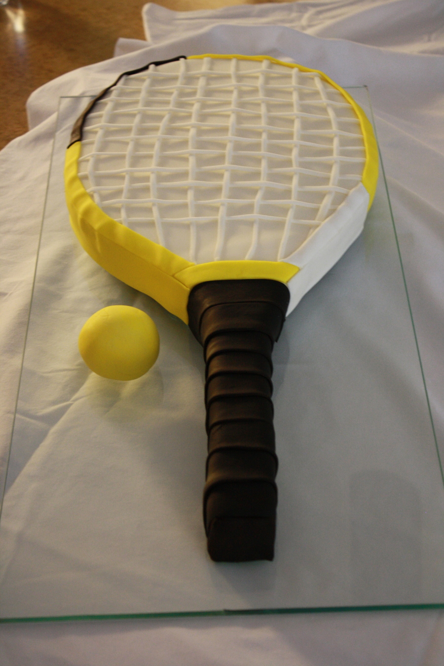 Tennis Racket - CakeCentral.com