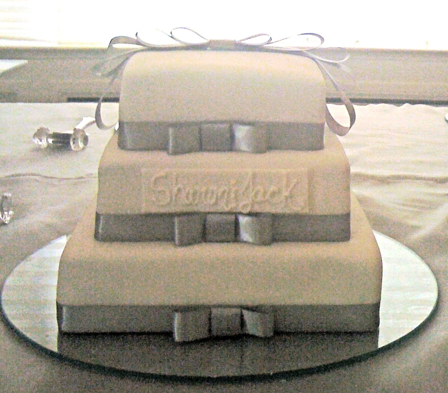 Three Tiered Square - CakeCentral.com