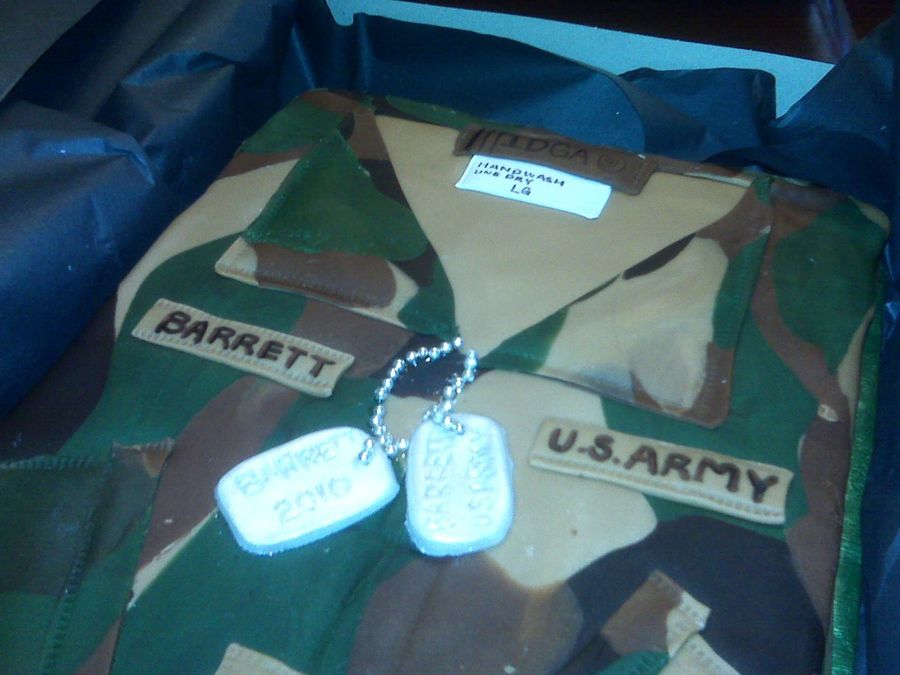 Army Uniform - CakeCentral.com