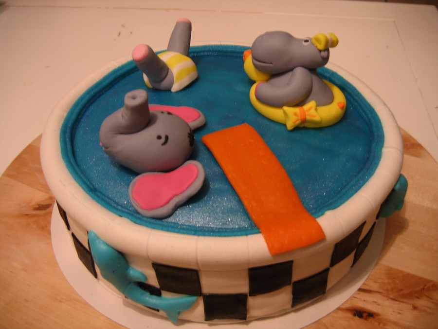 Pool Cake - CakeCentral.com