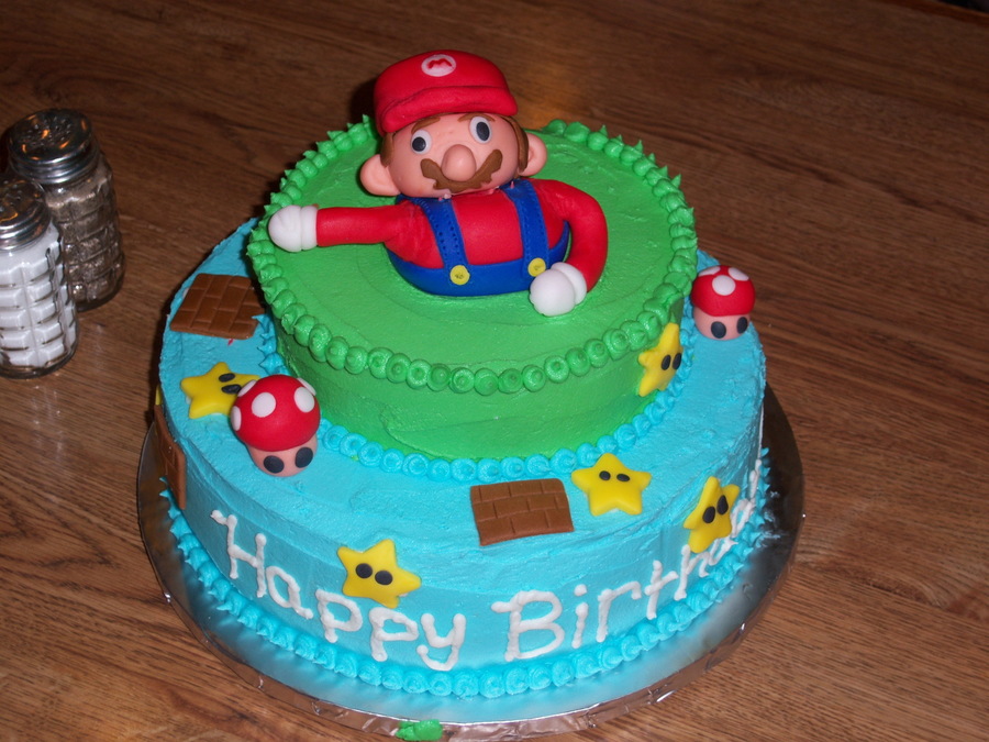 Mario Cake - CakeCentral.com