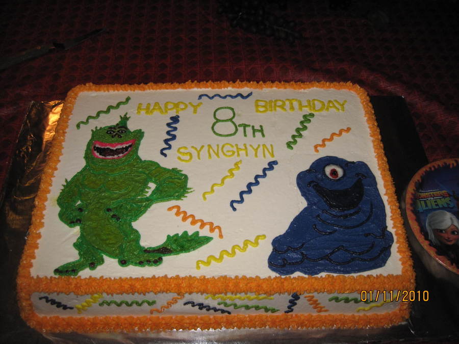 Monster Vs Aliens - CakeCentral.com