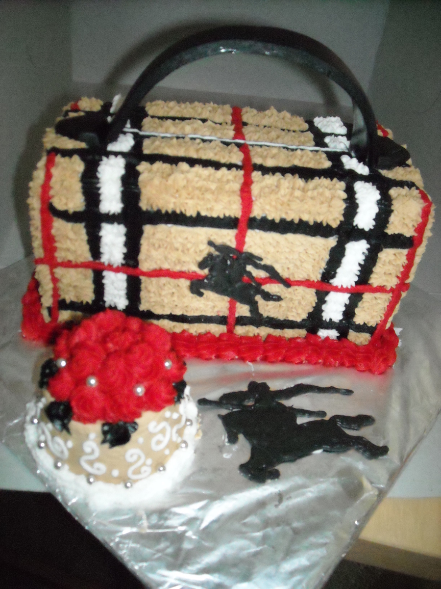 Burberry Birthday - CakeCentral.com