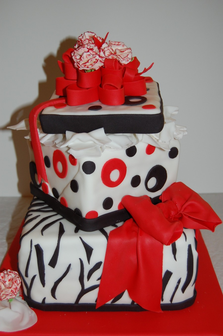 Stacked Gift Boxes - CakeCentral.com