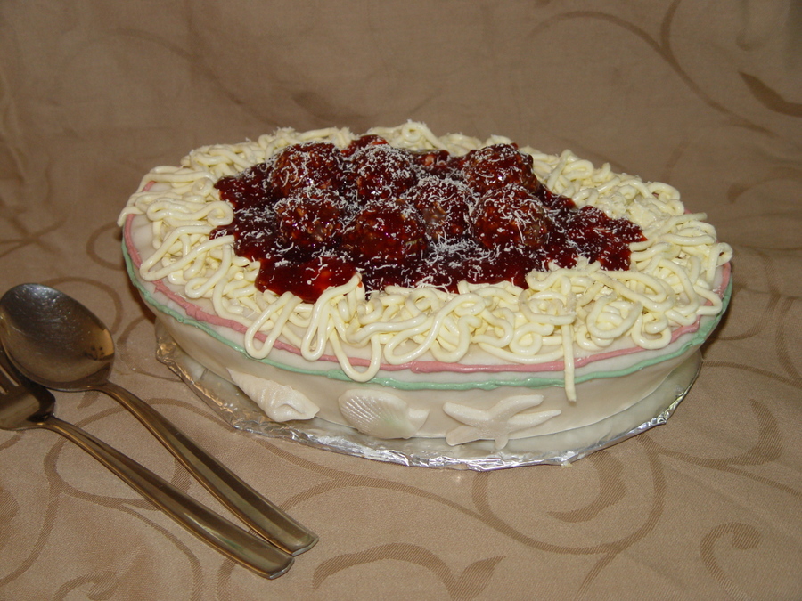 Spaghetti With Meatballs - CakeCentral.com