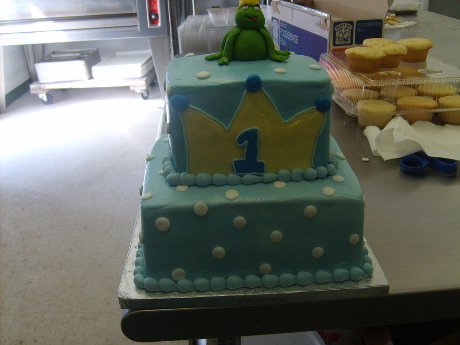 Blue Frog Prince - CakeCentral.com