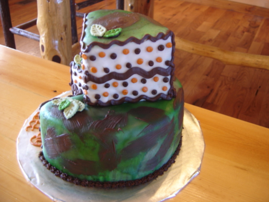 Camo Missing Piece - CakeCentral.com