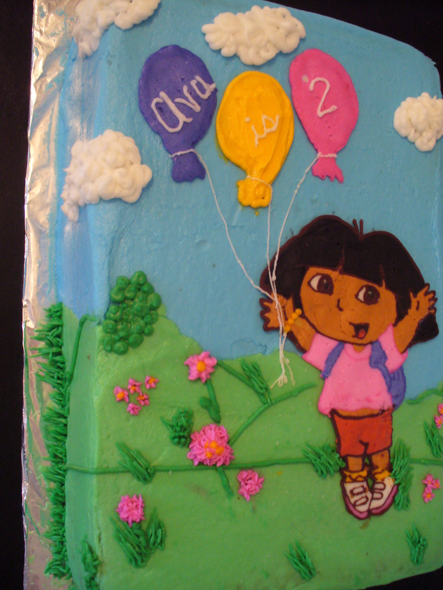 Dora Cake - CakeCentral.com