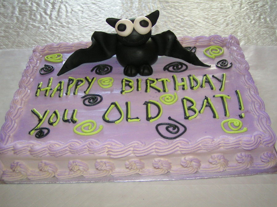 Old Bat - CakeCentral.com