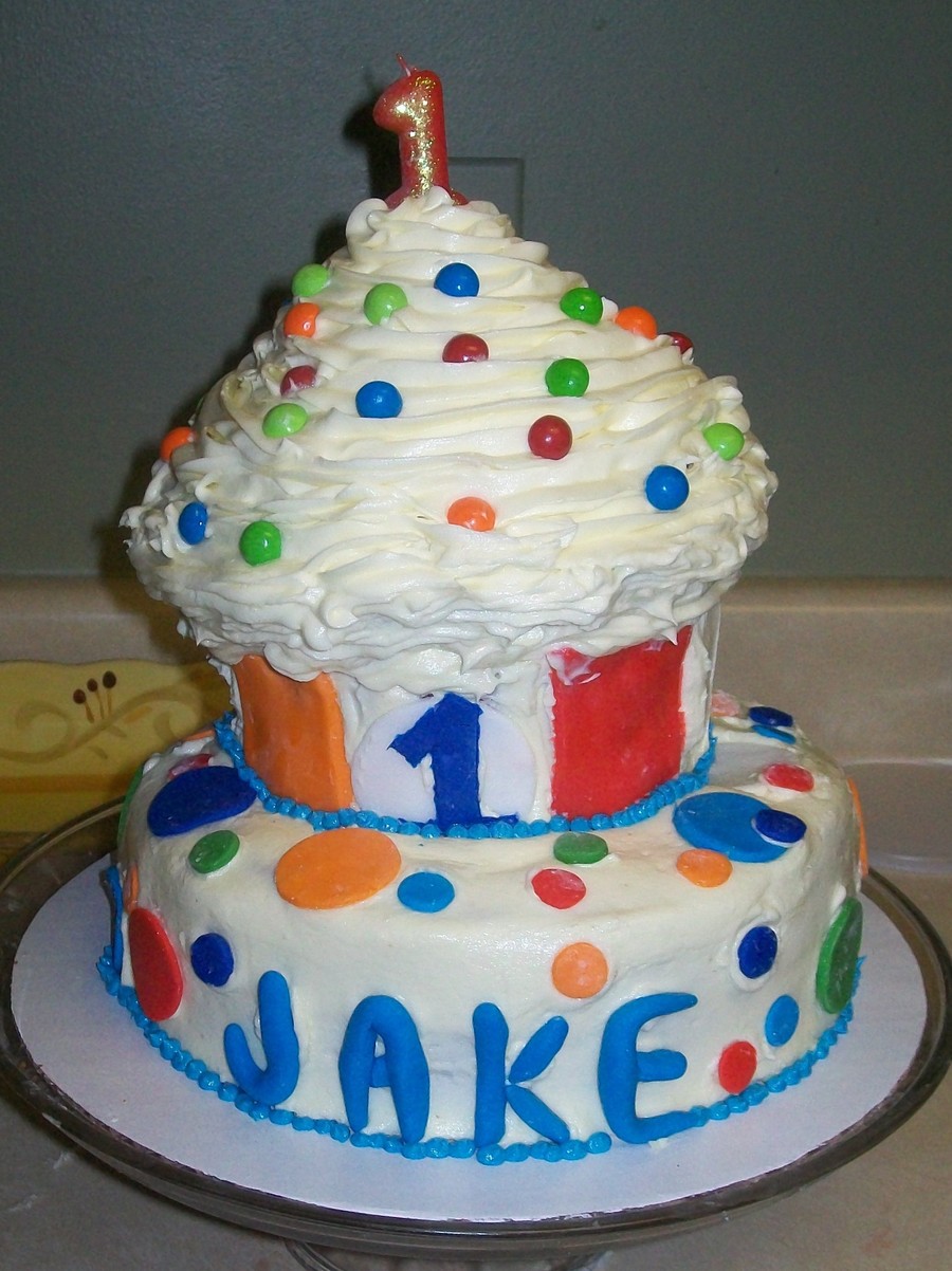 Jake's First Birthday Cake - CakeCentral.com