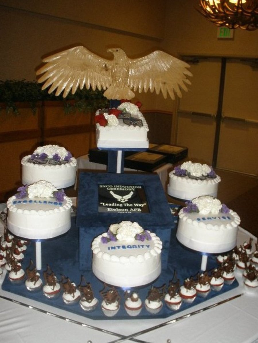 Snco Induction Ceremony Eielson Afb 2010 - CakeCentral.com