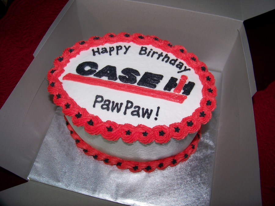 Case Ih Tractor Cake - CakeCentral.com