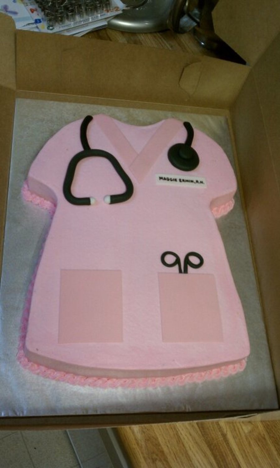 Nursing Graduation Cake - CakeCentral.com