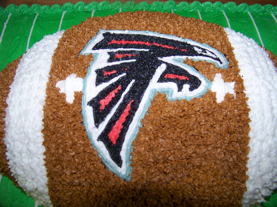 Atlanta Falcons Football Cake - CakeCentral.com