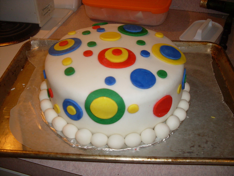 Rainbow Circles - CakeCentral.com
