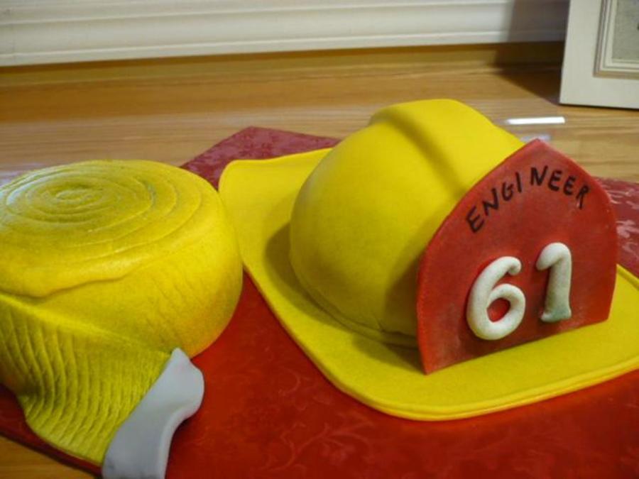 Firefighter Cake - CakeCentral.com
