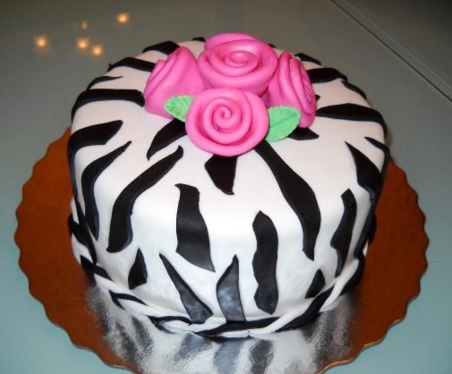 Ribon Roses - CakeCentral.com