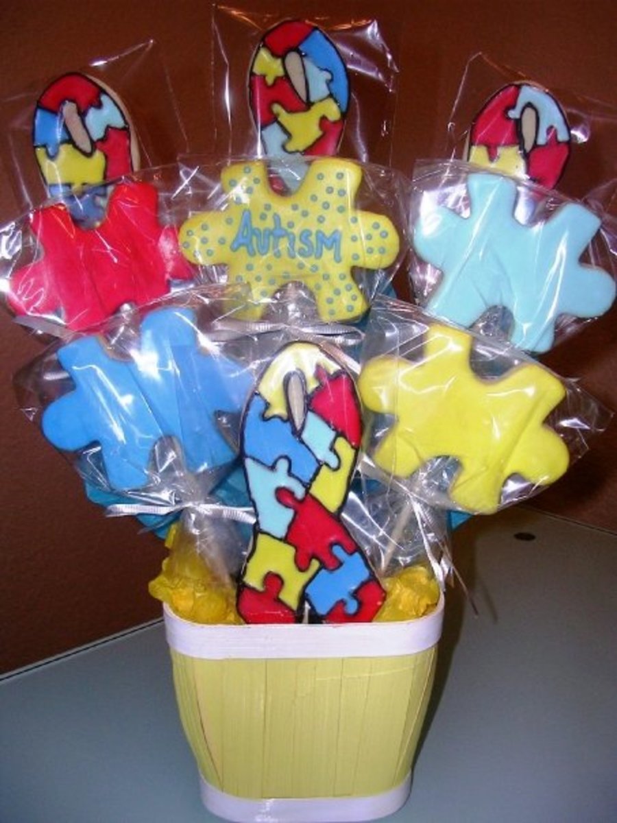 Autism Awareness Cookies - CakeCentral.com