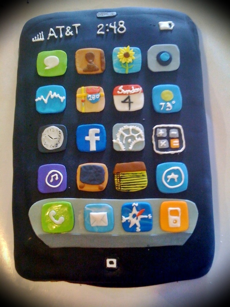 Iphone Cake - CakeCentral.com