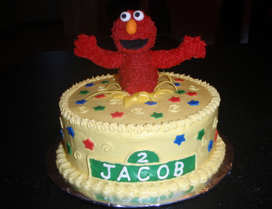 Elmo Cake - CakeCentral.com