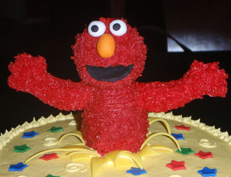Elmo Cake - CakeCentral.com